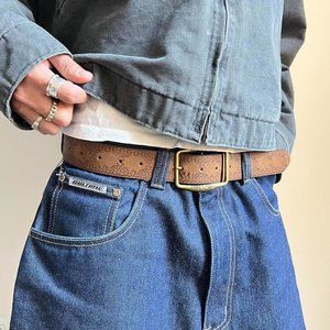 Accessories | Vintage Style Brown American Western Floral Rustic Boho ...